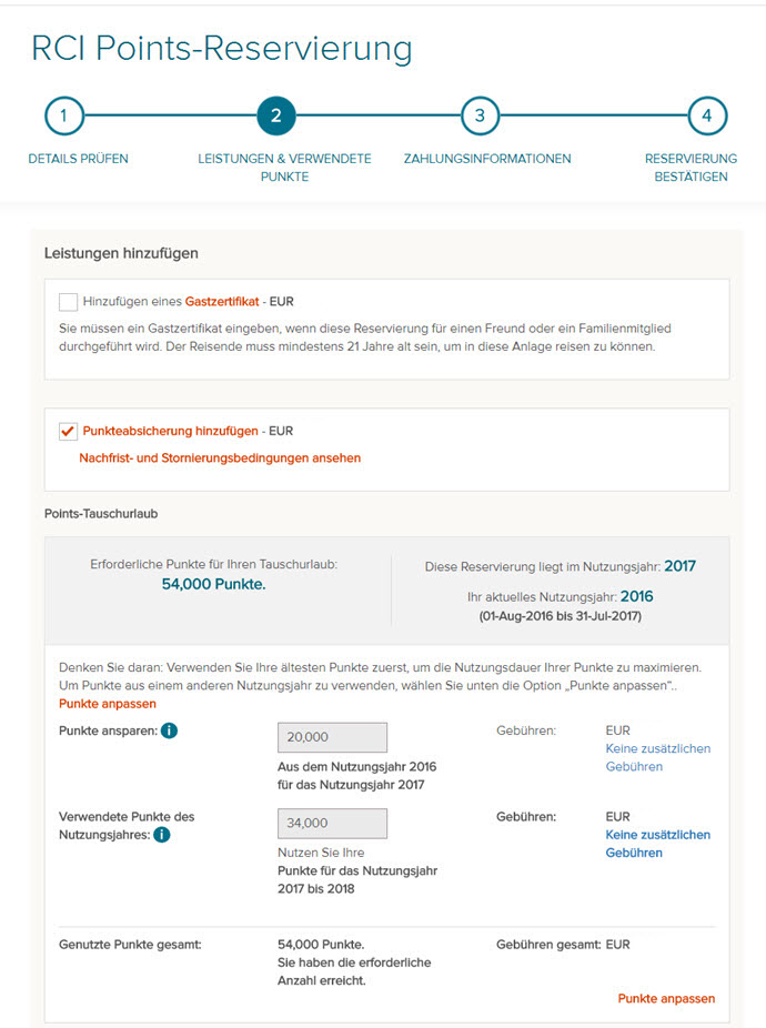 Tausch-Tipps | RCI Hilfe | RCI.com