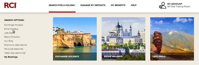 Extra Holidays | RCI Help | RCI.com